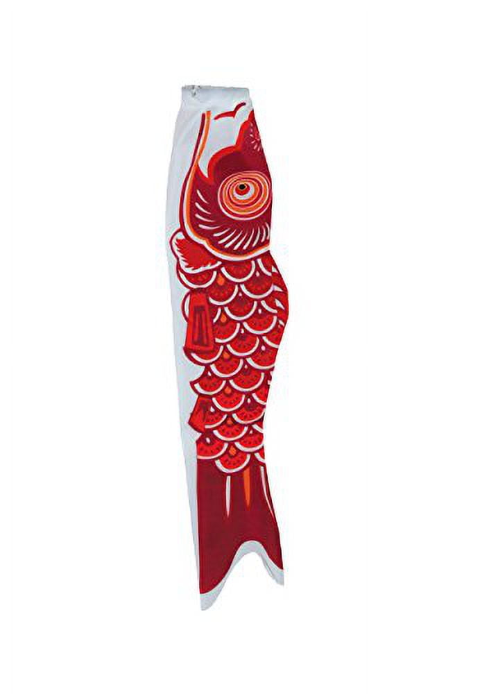 In the Breeze Koi Fish Windsock, 24-Inch, Red,4777 - Walmart.com