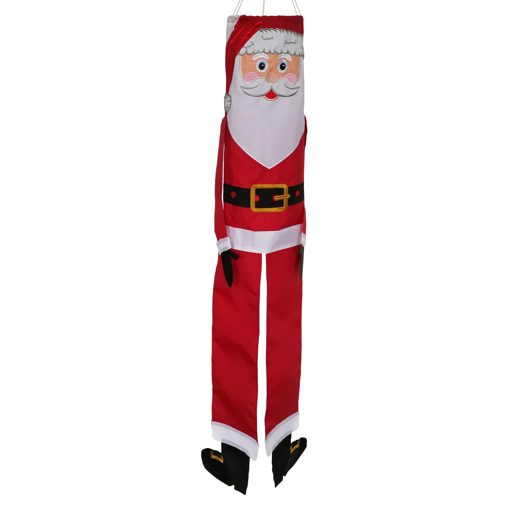 In the Breeze Lil' Santa Claus 40-Inch Windsock - Hanging Christmas ...
