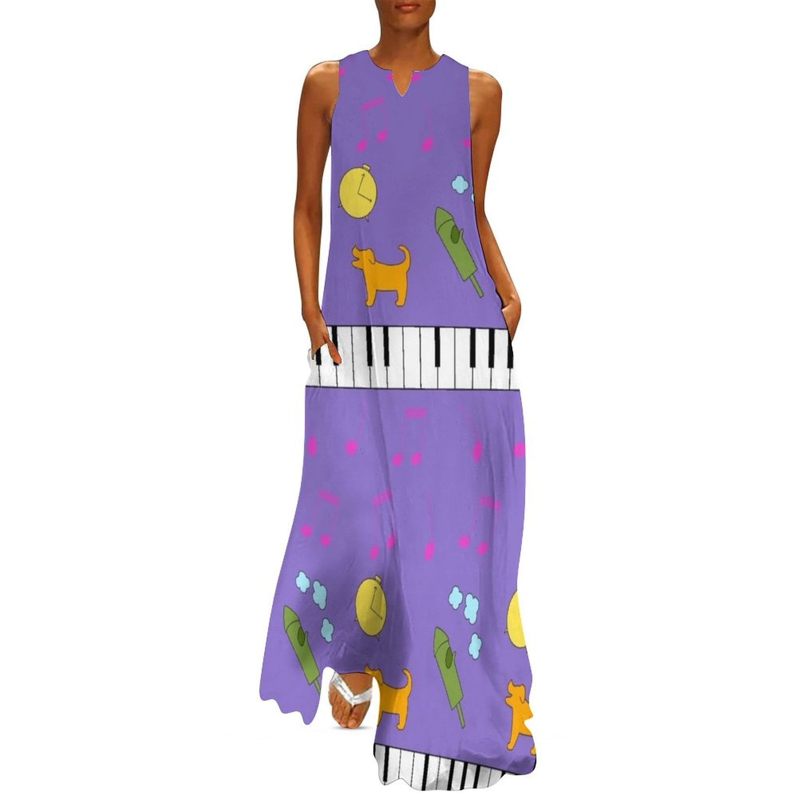 In the Haunted House Long Dress long dress women summer dress korean ...