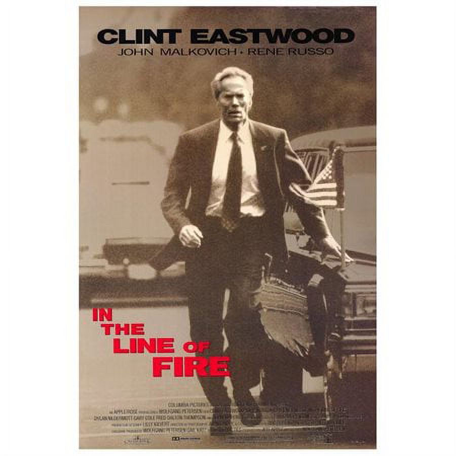 In the Line of Fire - movie POSTER (Style A) (11" x 17") (1993 ...