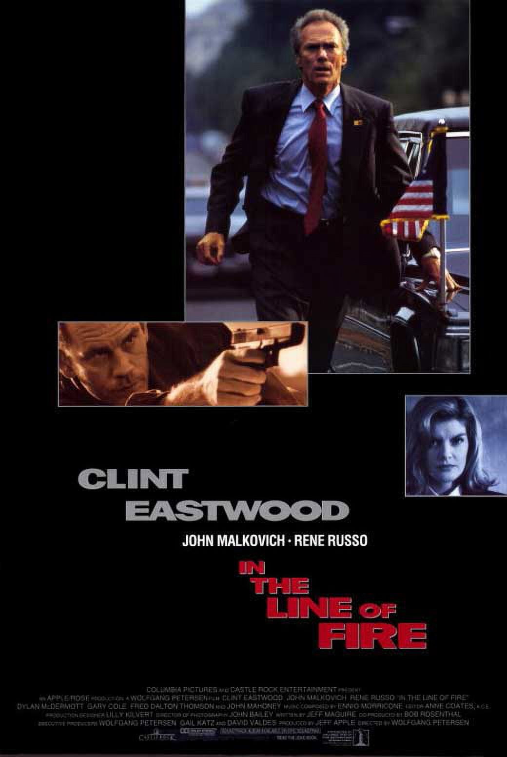 In the Line of Fire - movie POSTER (Style B) (11" x 17") (1993 ...