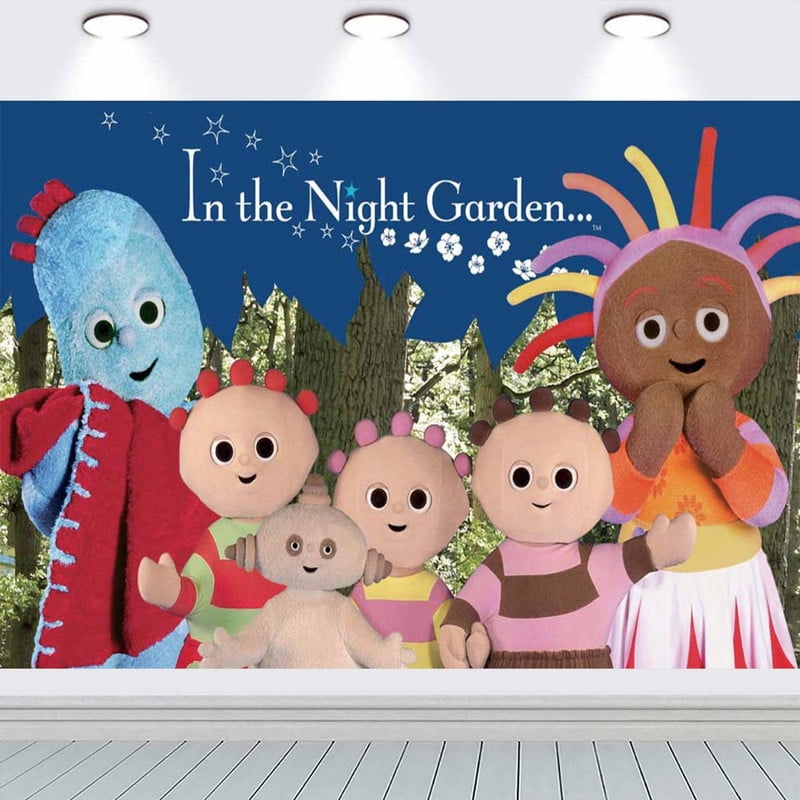 In the Night Garden Party Supplies Backdrop Banner Poster Birthday ...