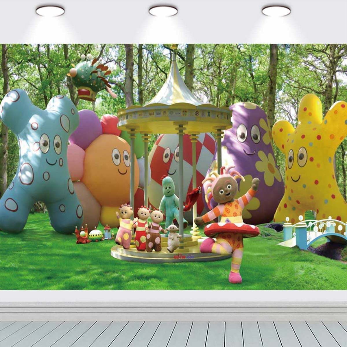 In the Night Garden school Backdrop Background Banner Birthday Party ...