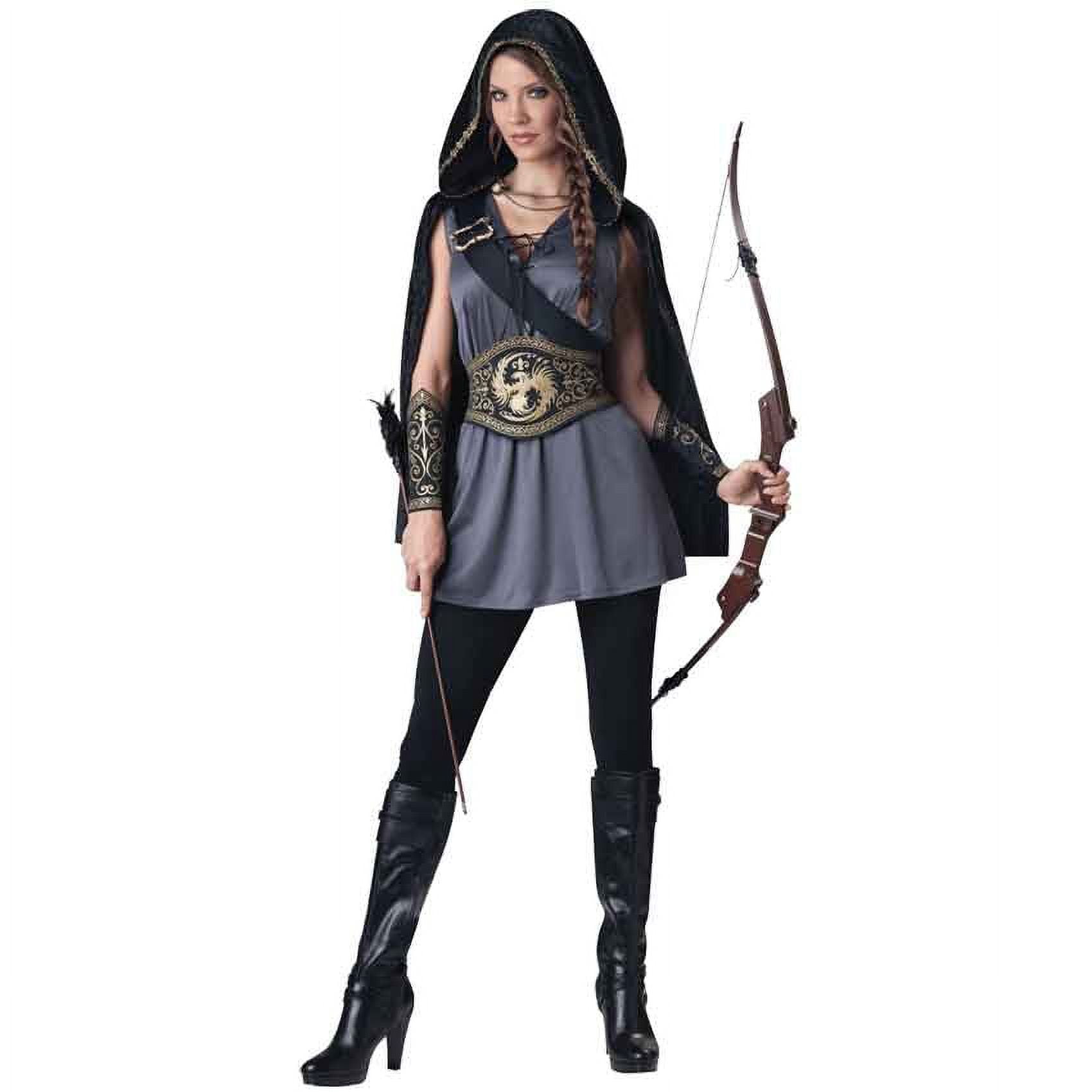 InCharacter Costumes Hooded Huntress Halloween Fantasy Costume Female ...