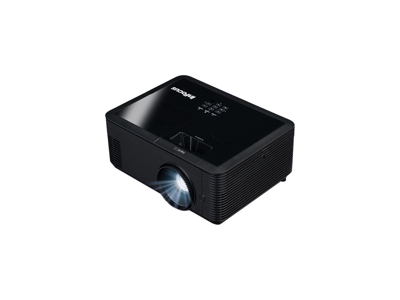 InFocus IN2136 DLP WXGA 4500 Lumens, 1.3X Zoom, 3X HDMI, VGA, 3D and Wi ...