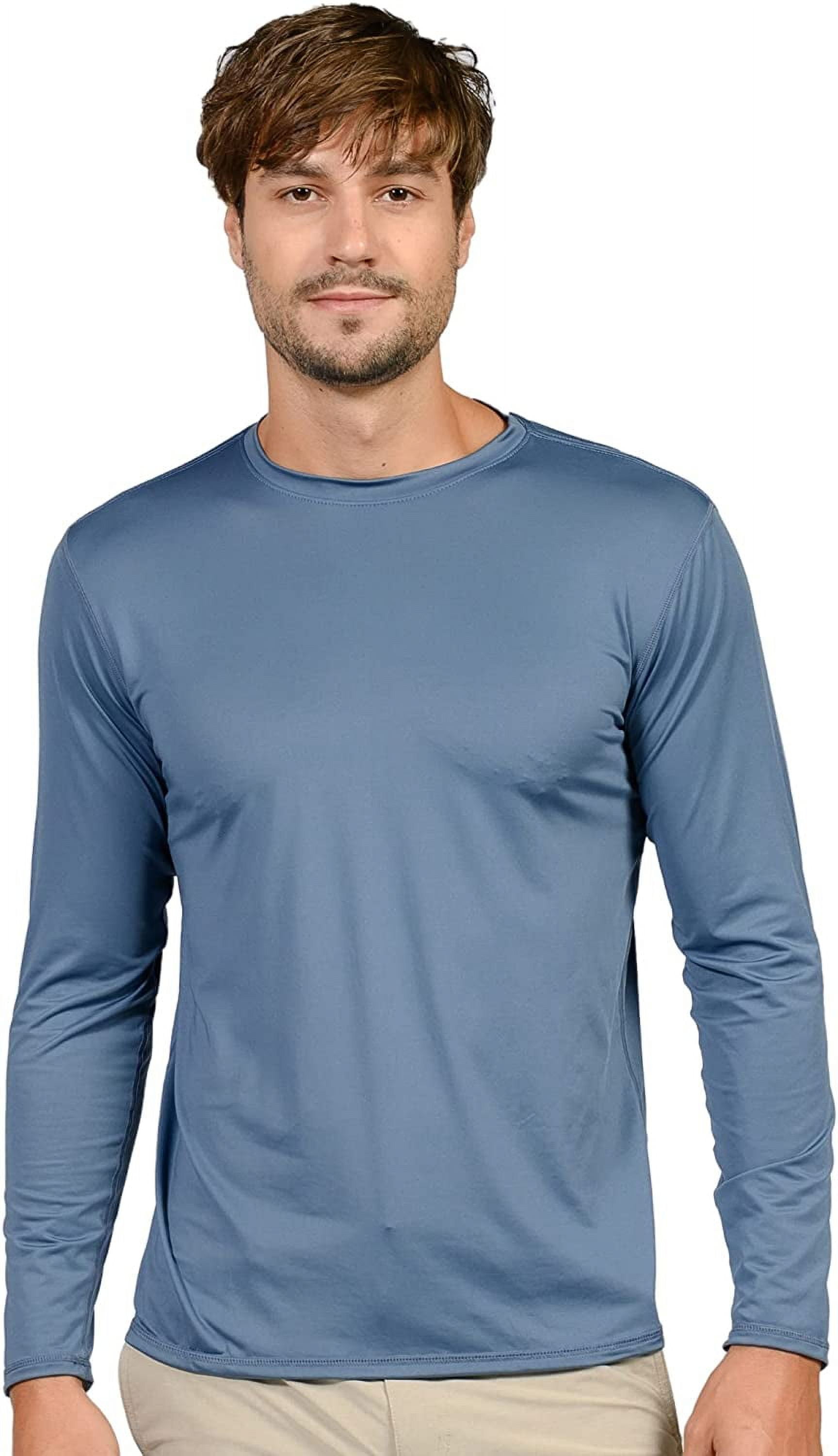 INGEAR Men's Rash Guard, UPF 50+ UV Protection Fishing Shirt ...