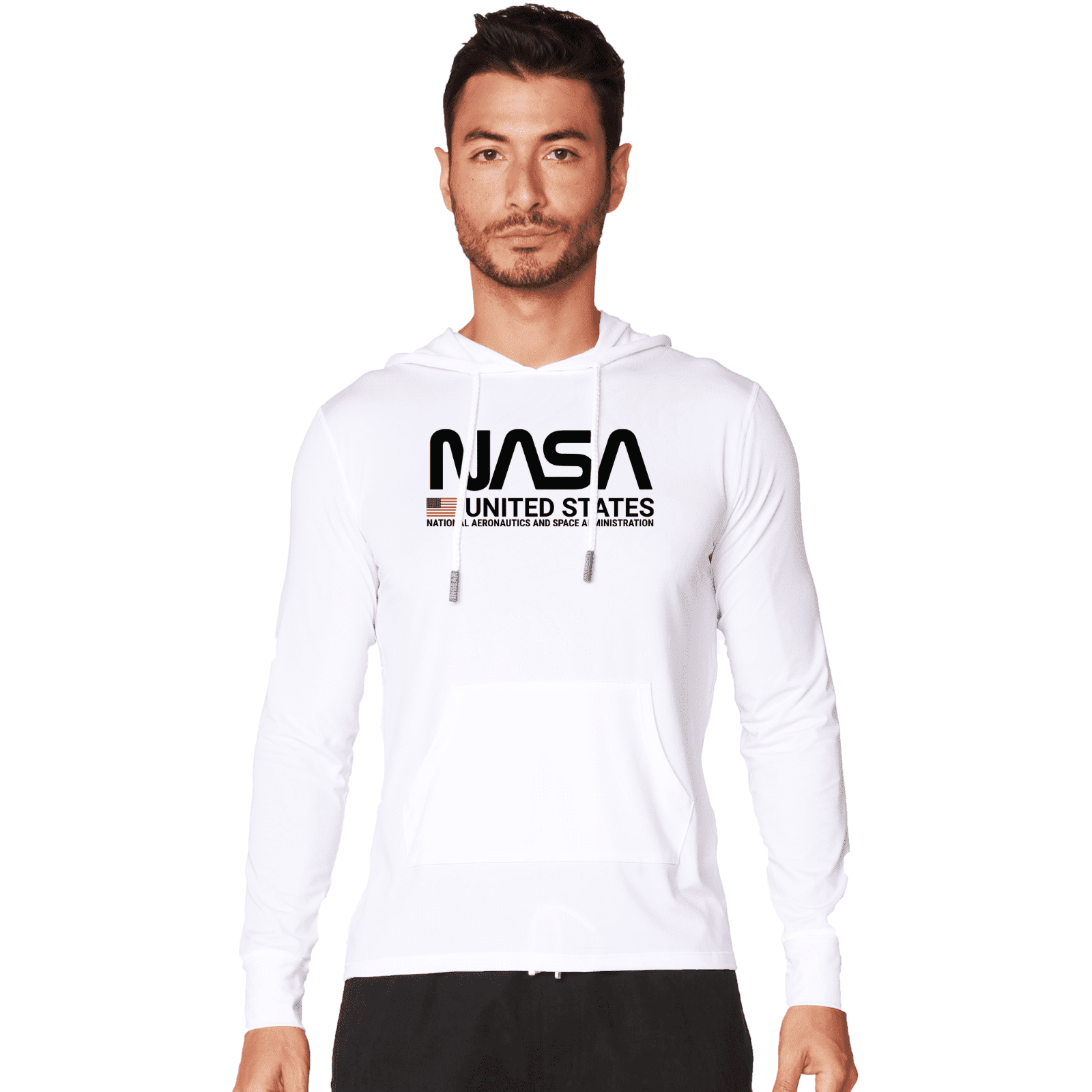 InGear NASA Logo UV Protection Clothing For Men Hoodies Lightweight ...