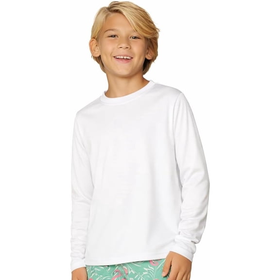 breaise Boys UPF 50+ Rash Guard Swim Shirt Kids Long Sleeve Quick Dry ...