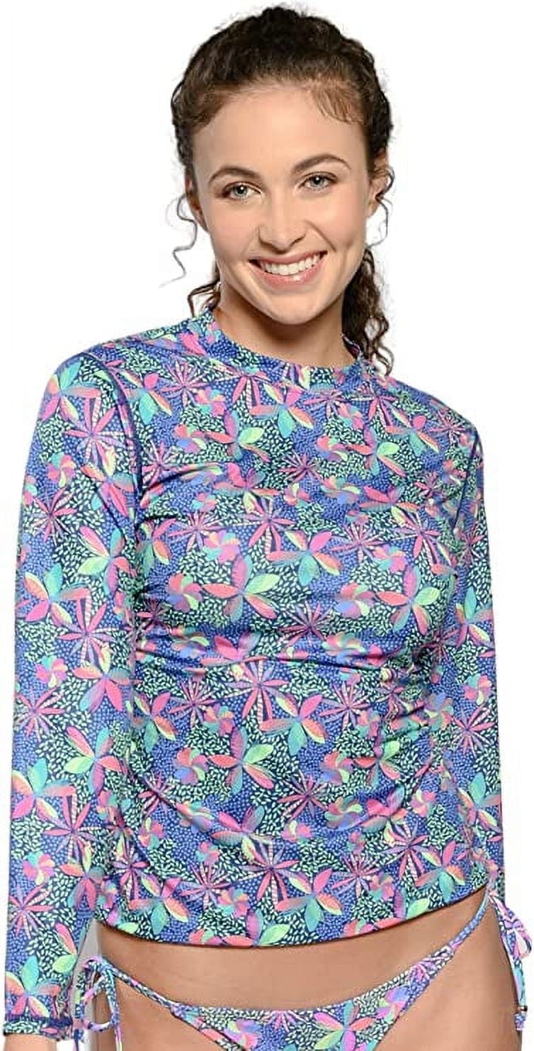 INGEAR Women's Rash Guard Shirts UPF 50+ Swim Shirt for Sun Protection ...