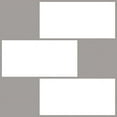 InHome Subway Tile 10 In. X 10 In. Peel and Stick Resin Backsplash ...