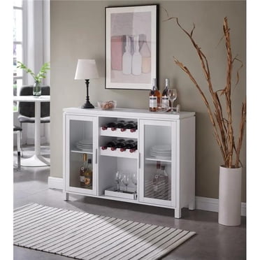 Kings Brand Furniture Espresso Wine Rack Bar Cabinet – Kitchen ...