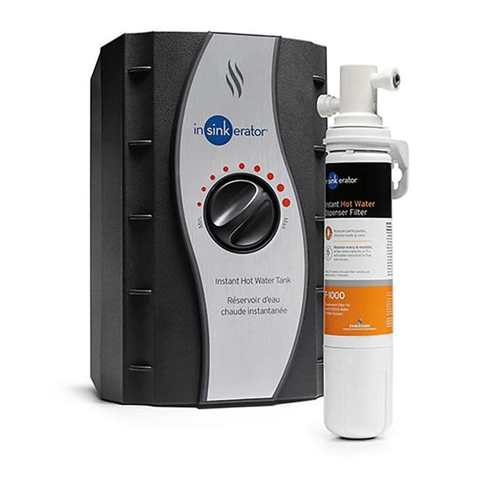 InSinkErator F1000S Stainless Steel Instant Hot Water Tank & Filtration ...