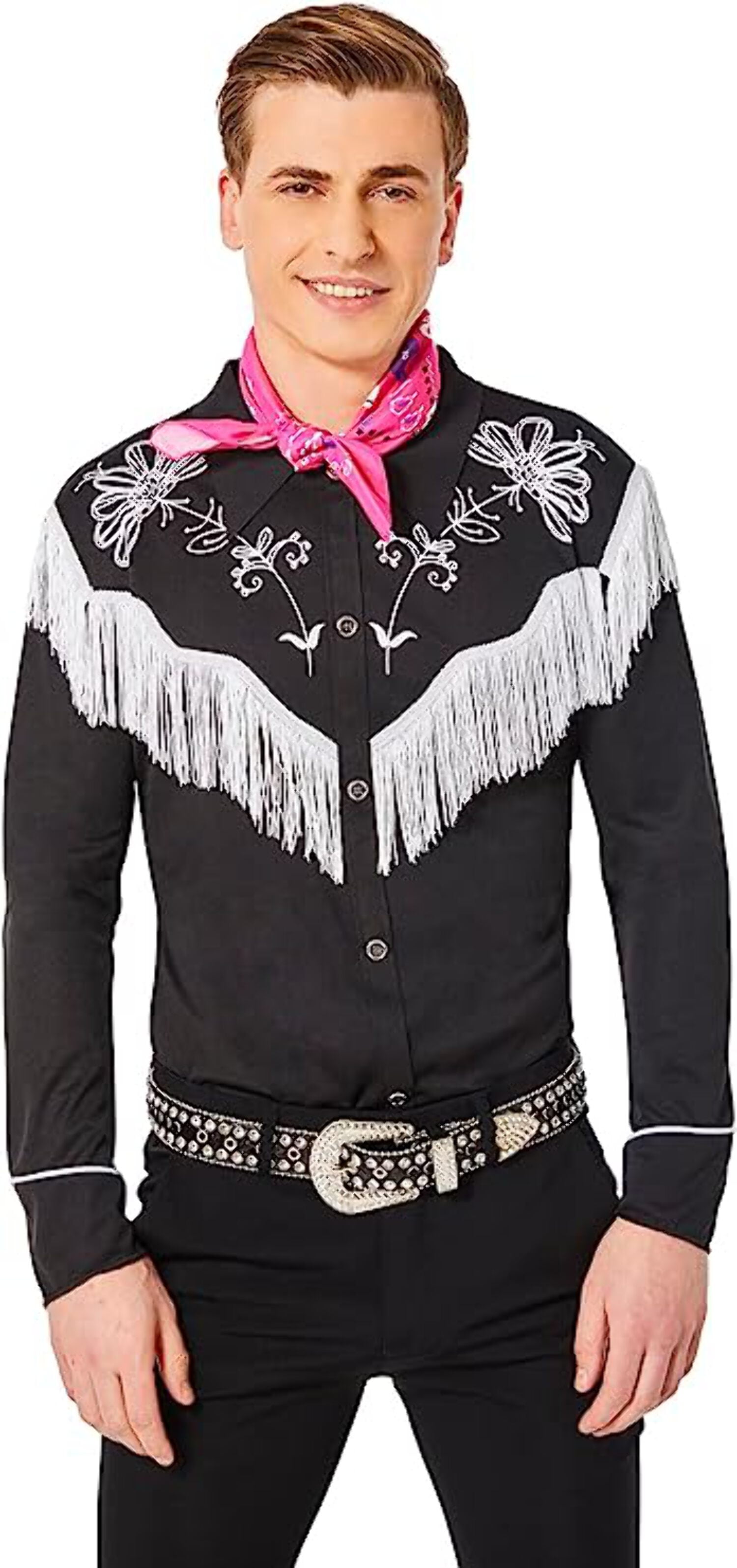 InSpirit Designs, LLC Barbie Movie Ken Cowboy Adult Costume | Small ...