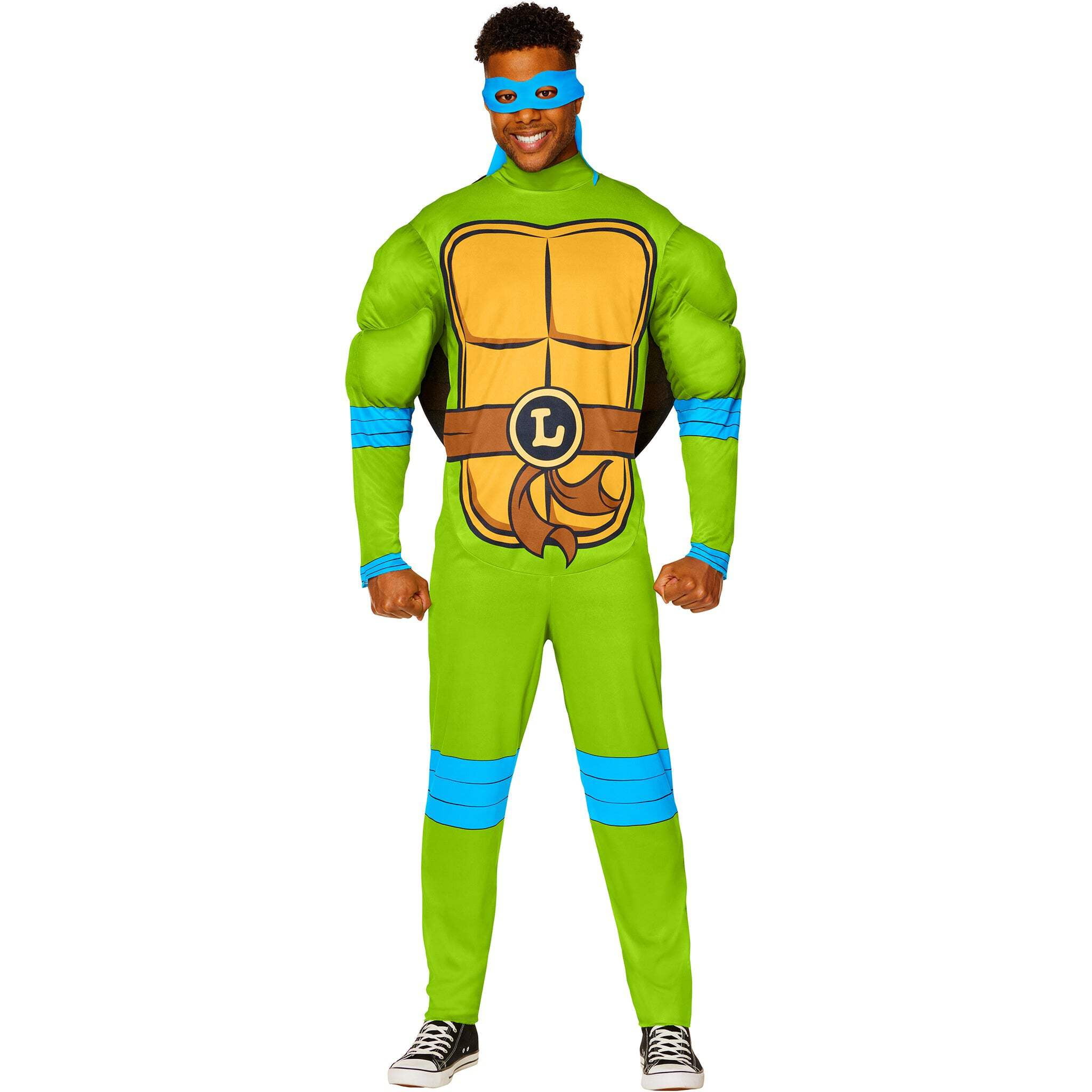 Teenage Mutant Ninja Turtles Leonardo Adult Costume, Medium Male ...