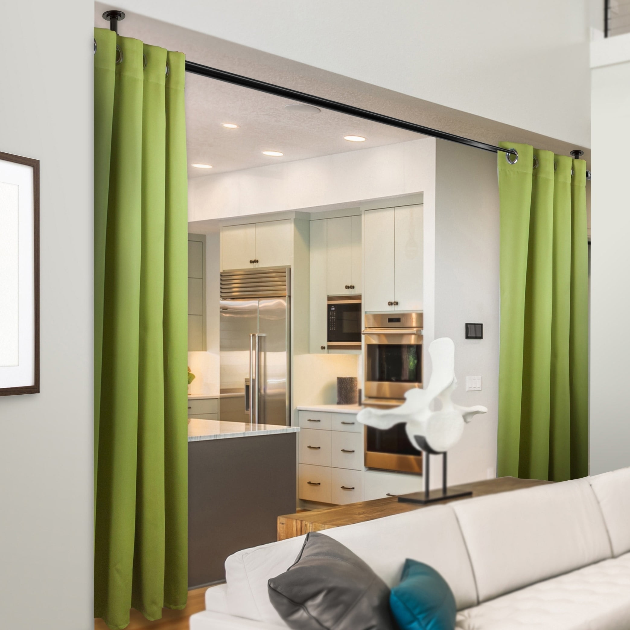 InStyleDesign 108"H Extra Wide Room Divider Curtain with Grommet (1 ...