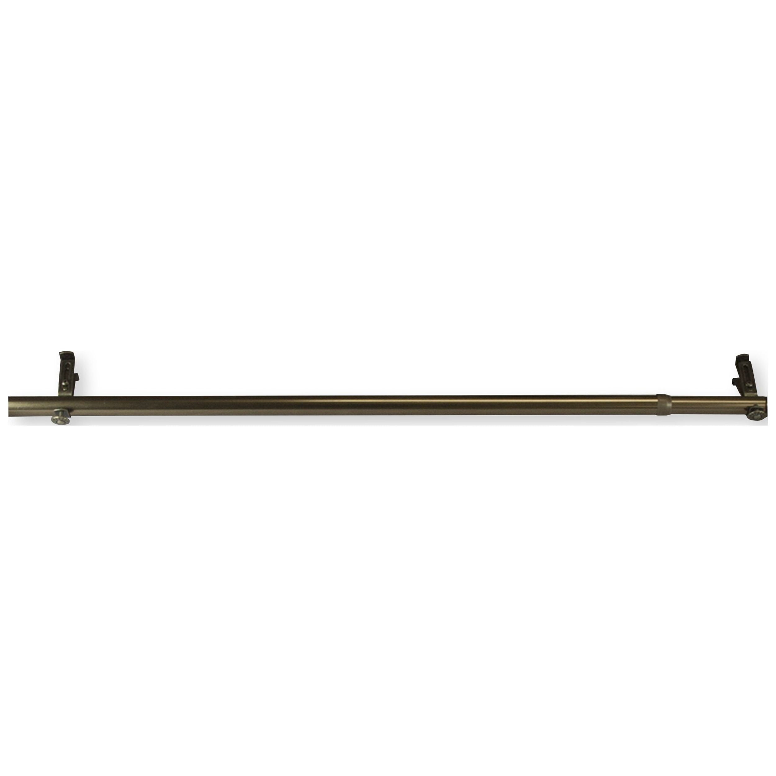 InStyleDesign 13/16 inch dia. Single Rod Extender Antique Brass 28 to ...