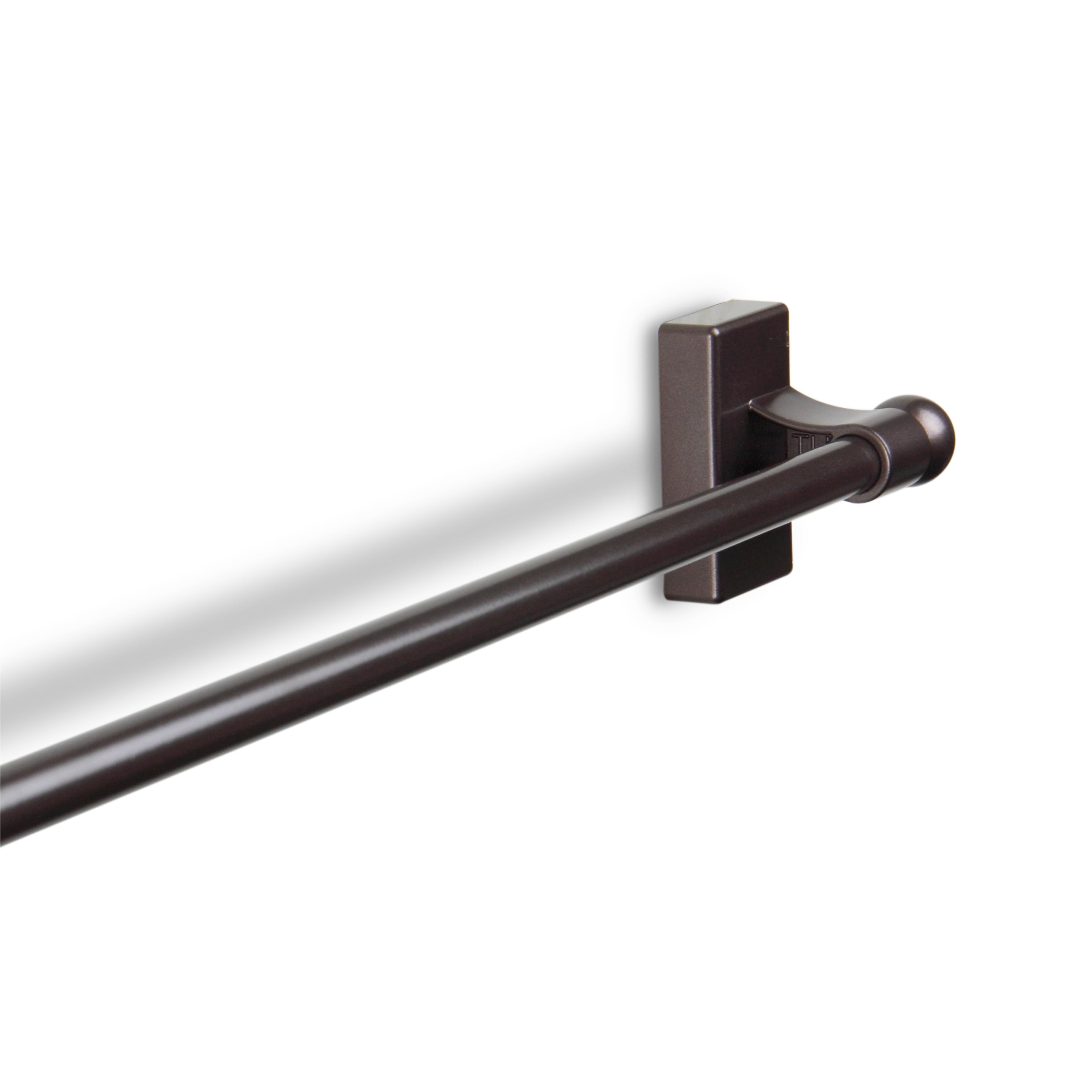 InStyleDesign Adjustable 17-30 inch Magnetic Hanging Rod - n/a Cocoa ...