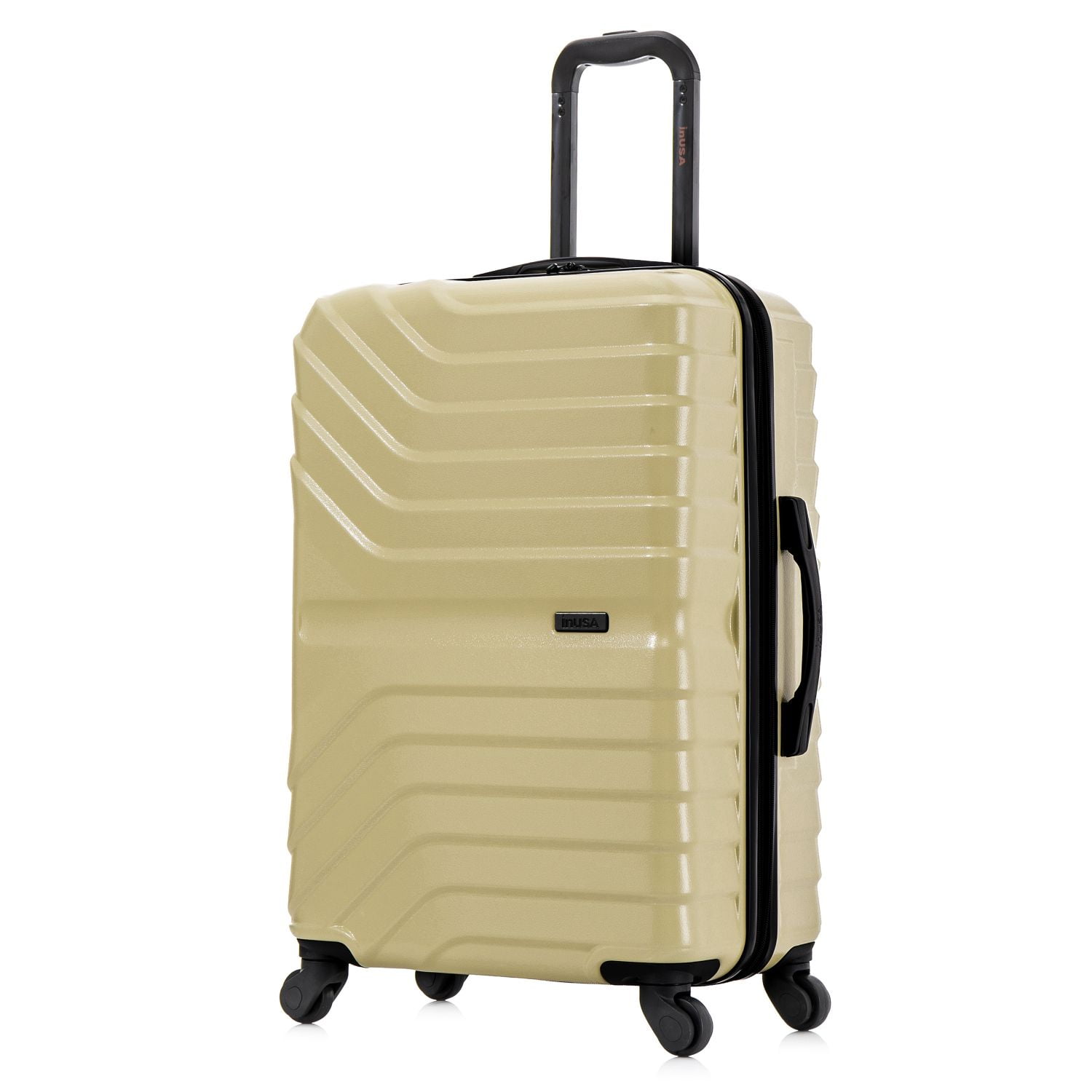 InUSA AURUM 24" Hardside Lightweight Checked Luggage with Spinner ...