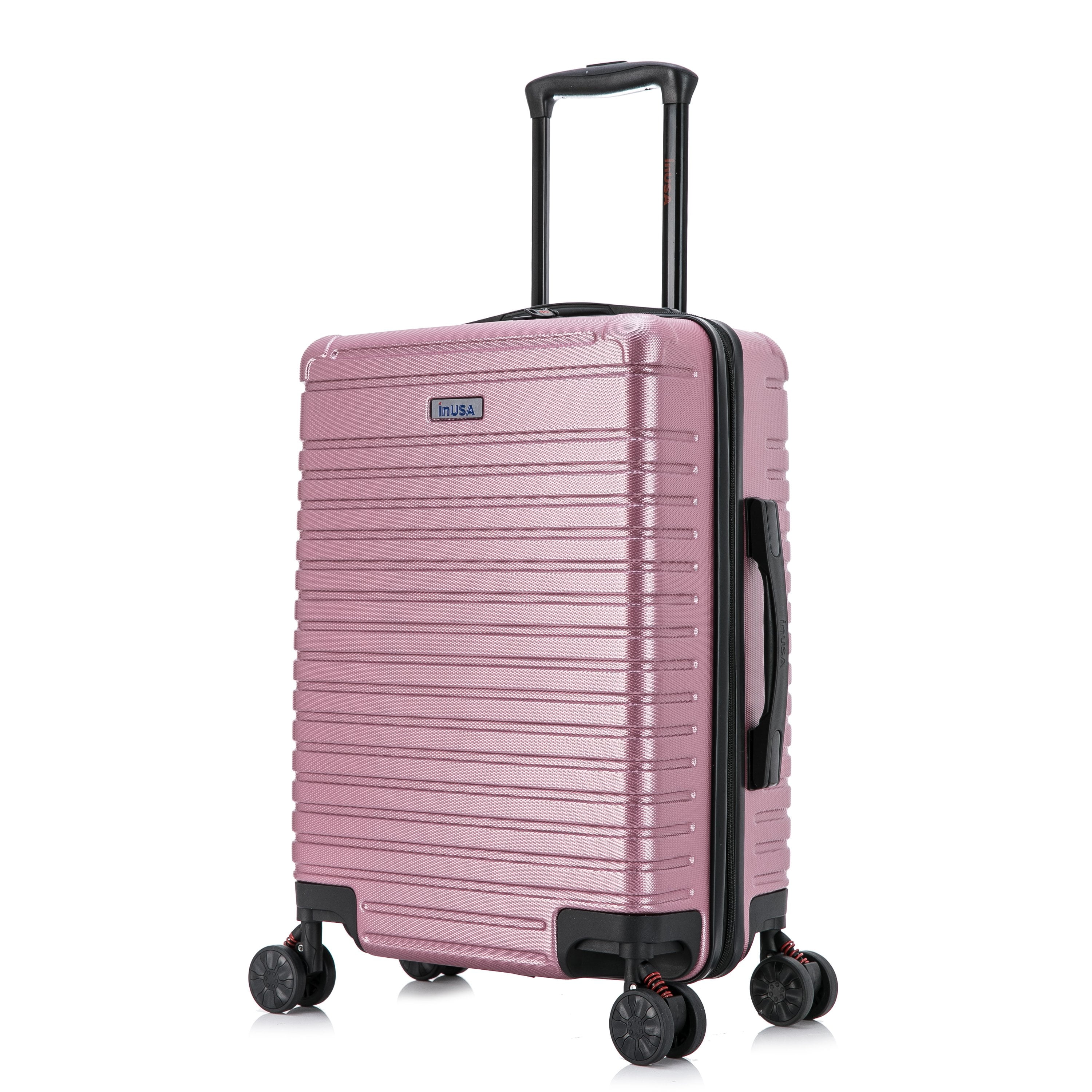 InUSA Deep 20" Hardside Lightweight Luggage with Spinner Wheels, Handle ...