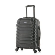 InUSA Print 20" Hardside Checked Luggage with Spinner Wheels, Handle ...