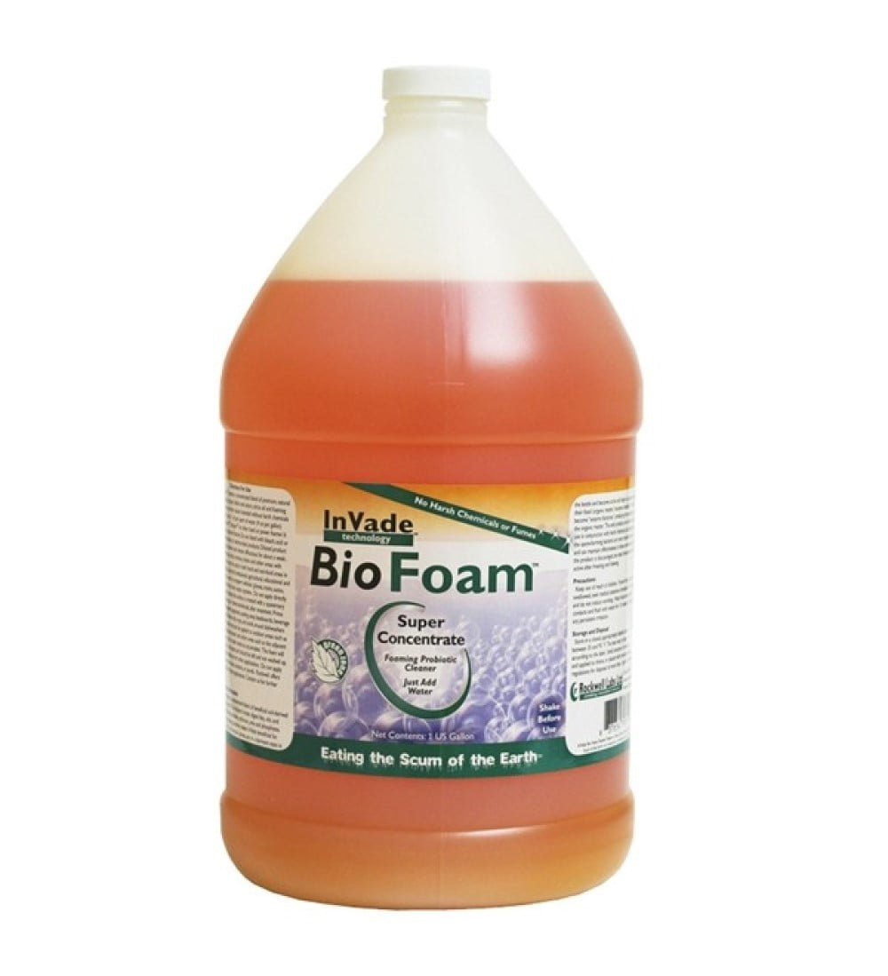 InVade Bio Foam Cleaner - Removes Organic Build-Up - 128 fl oz Jug by ...