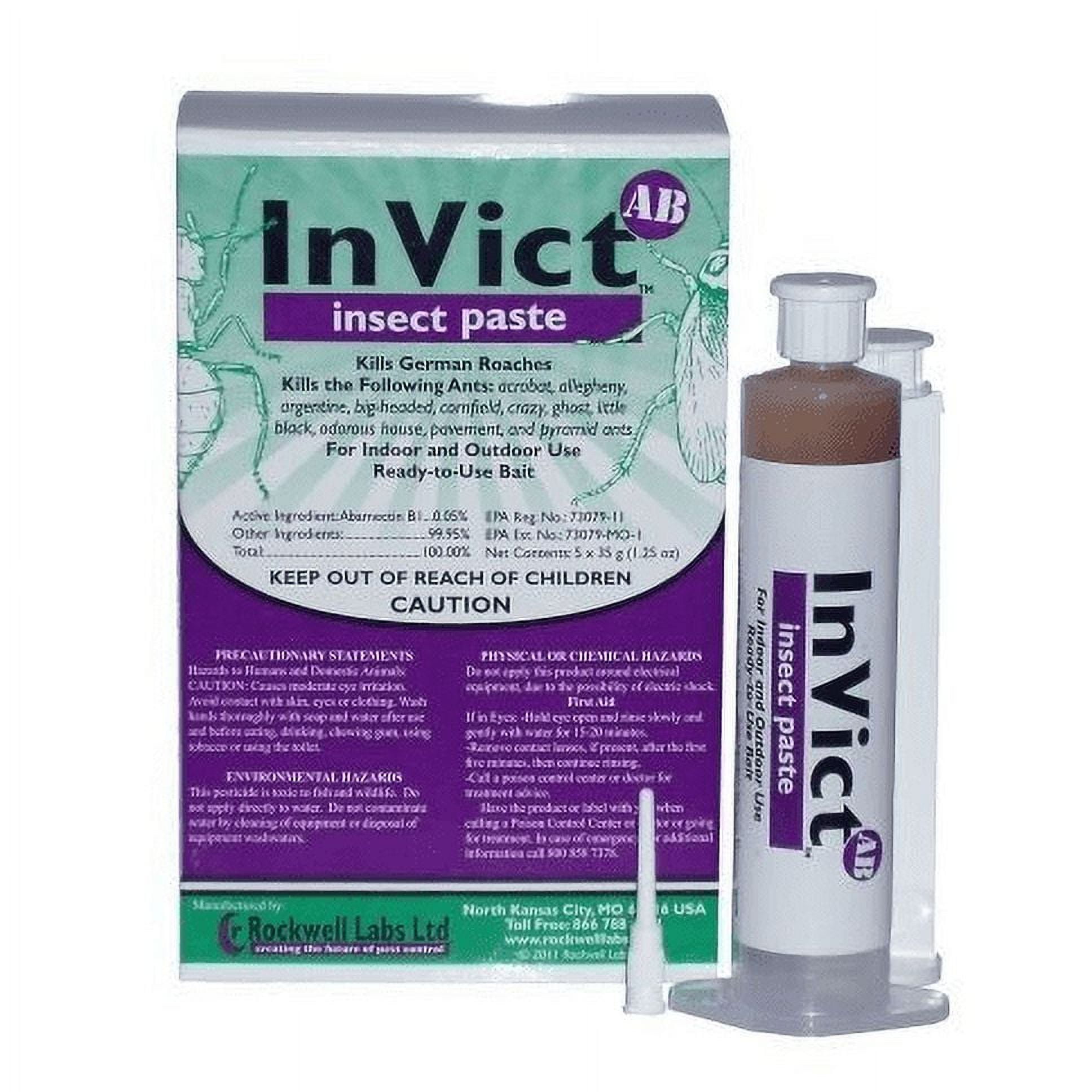 InVict AB Insect Bait Paste 300gm- Abamectin - Walmart Business Supplies