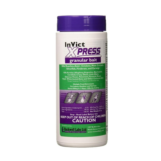 InVict Express Granular Bait – Fast Control Over Crawling Insects – 8 ...