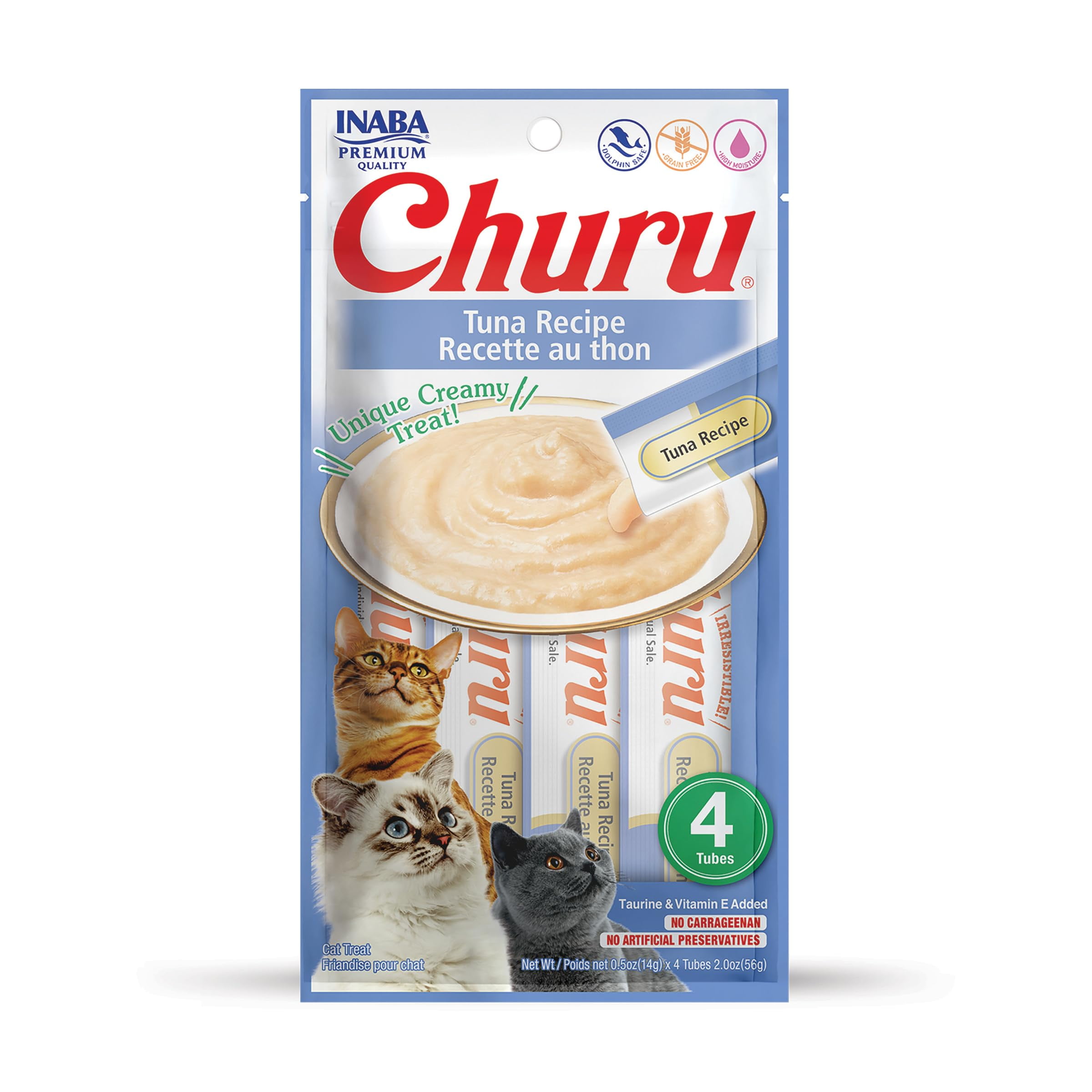 Inaba - Cat Churu Puree Tuna - Case of 8-2 ounces - Walmart.com