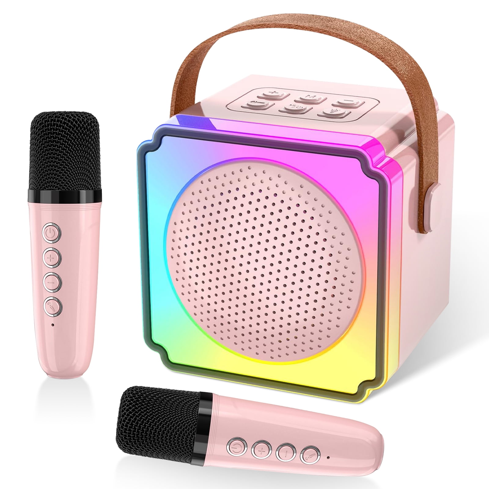 Inadays Karaoke Machine for Kids Portable Bluetooth Speaker with ...