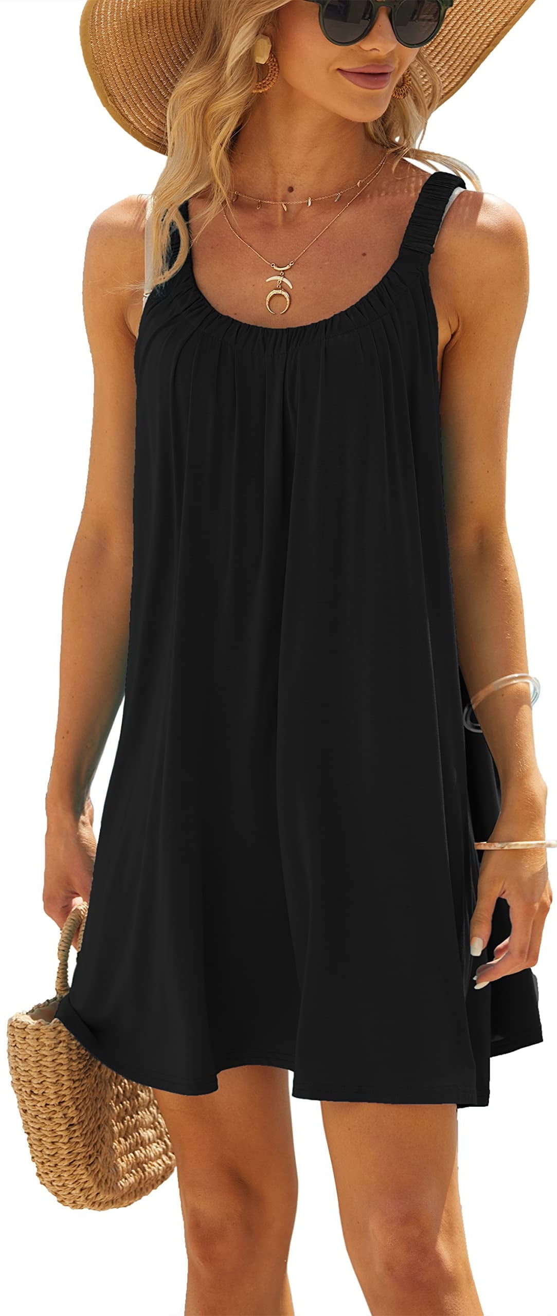 Inadays Halter Sundress | Women's Sleeveless Beachwear | Swimwear ...