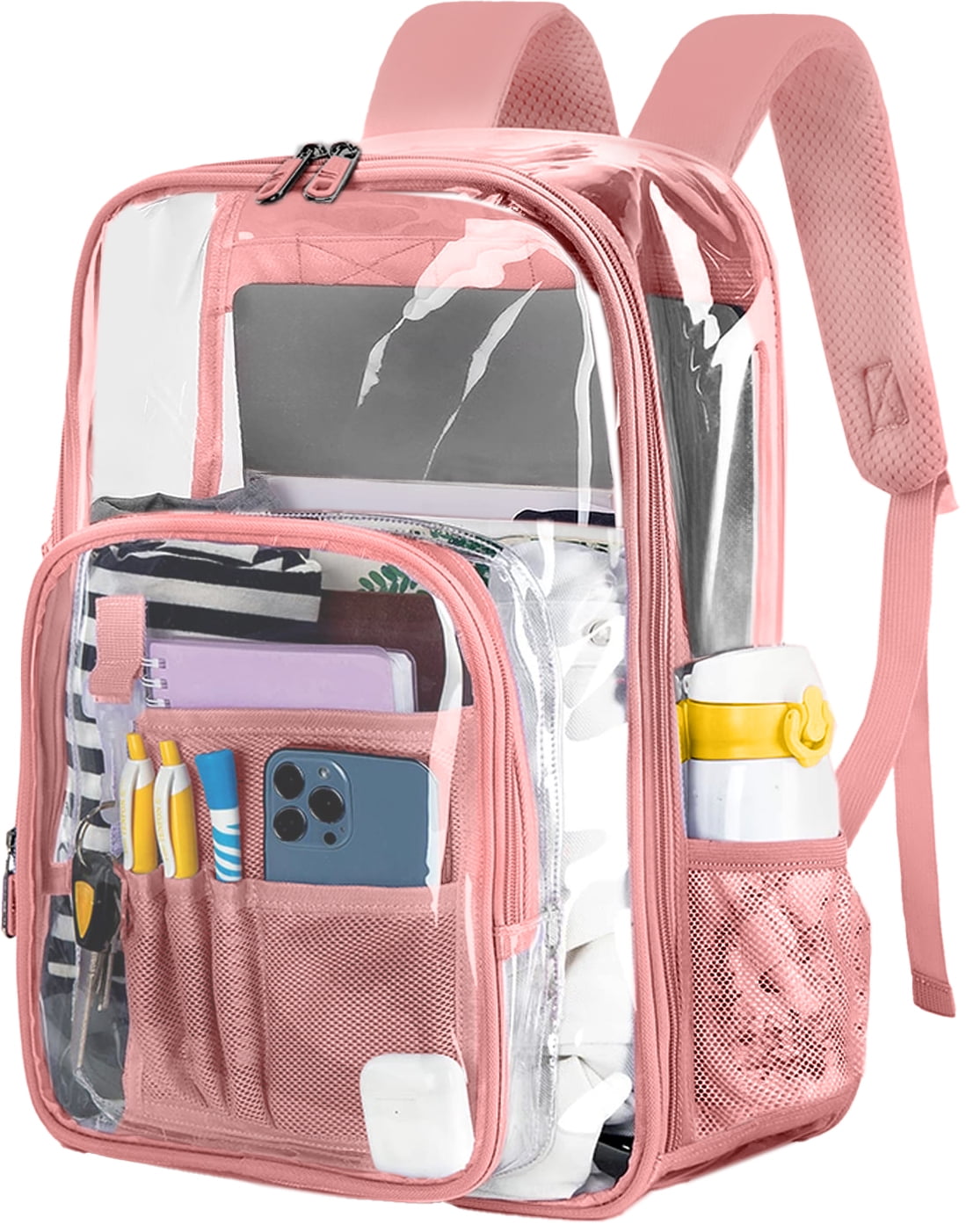 Inadays Waterproof Clear Backpack, Heavy Duty PVC, Large Capacity ...