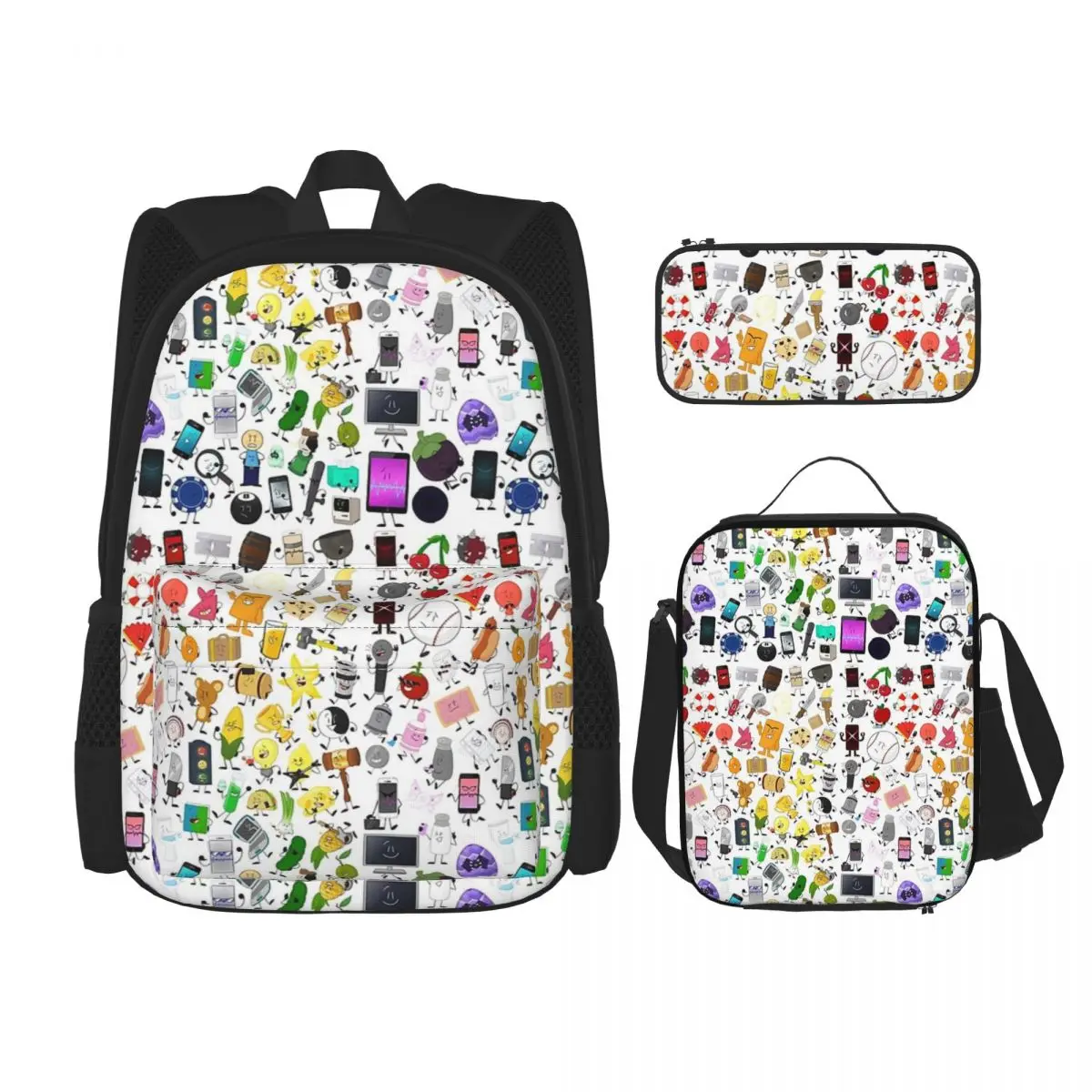 Inanimate Insanity Cast Backpack Bookbag Students Bags s Rucksack Lunch ...