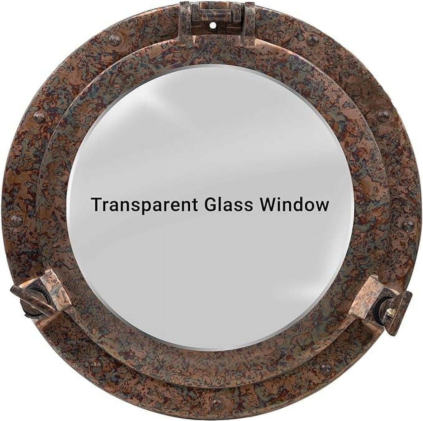 Inanosa 17" Wall Mounted Aluminium and Steel Alloy Vintage Ship's ...