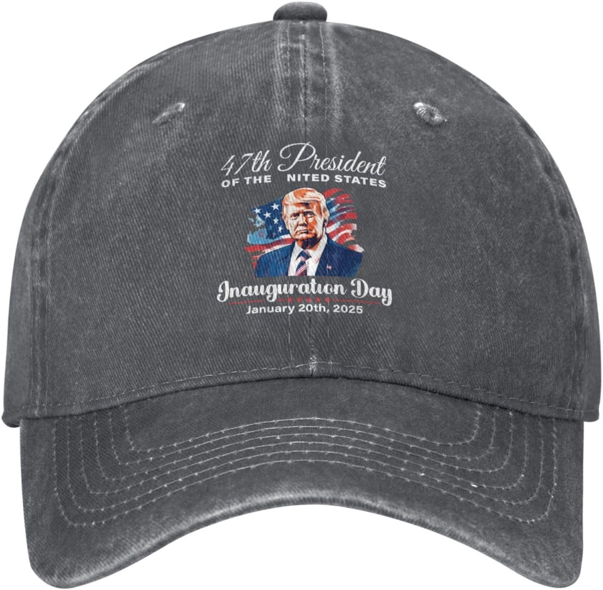 Inauguration Day 2025 Vintage Dad Hats Washed Denim Baseball Cap Men ...