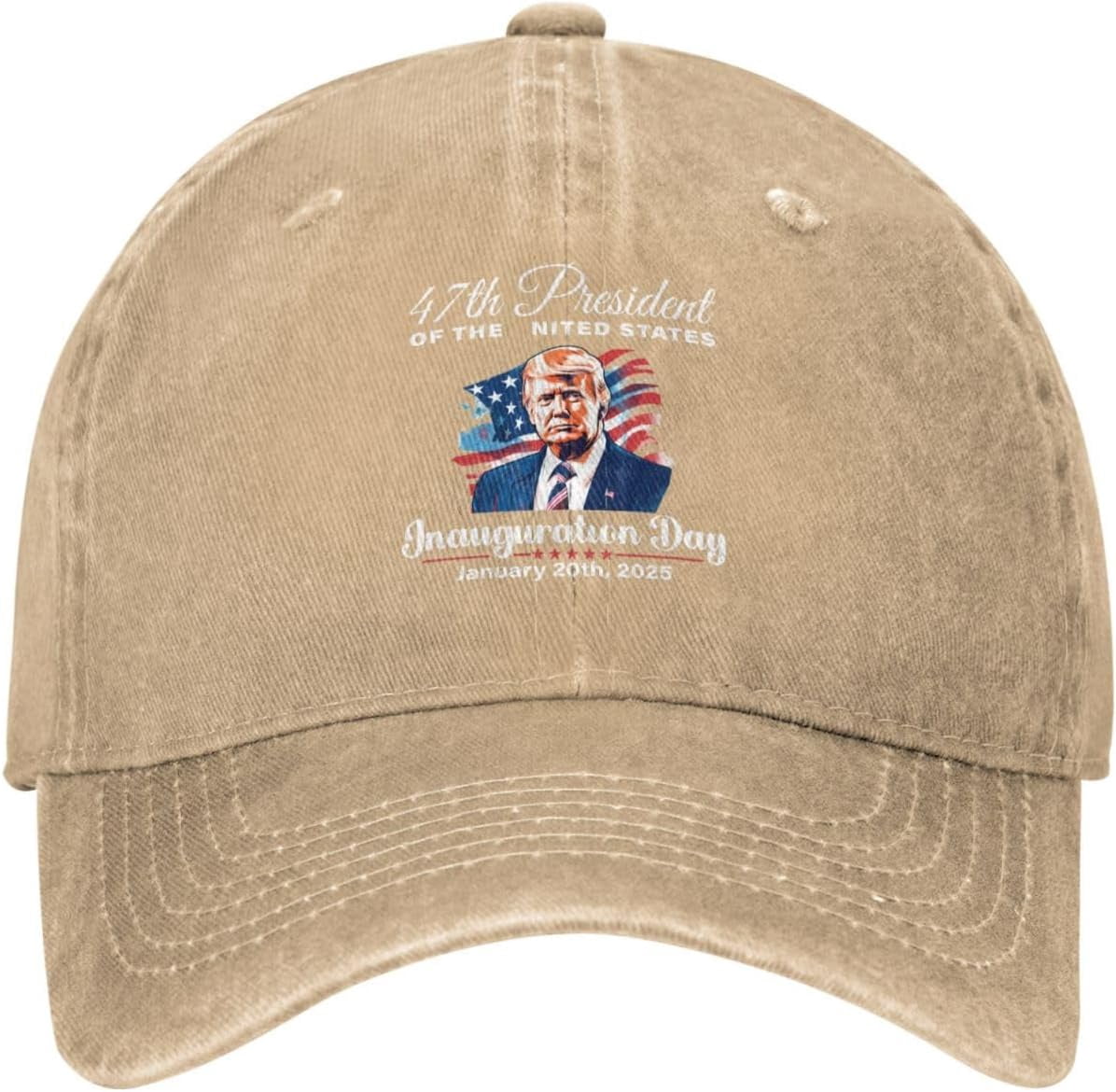 Inauguration Day 2025 Vintage Dad Hats Washed Denim Baseball Cap Men ...