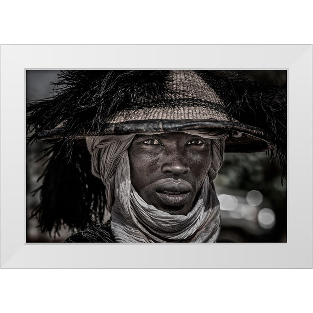 Inazio Kuesta, Joxe 18x13 White Modern Wood Framed Museum Art Print ...