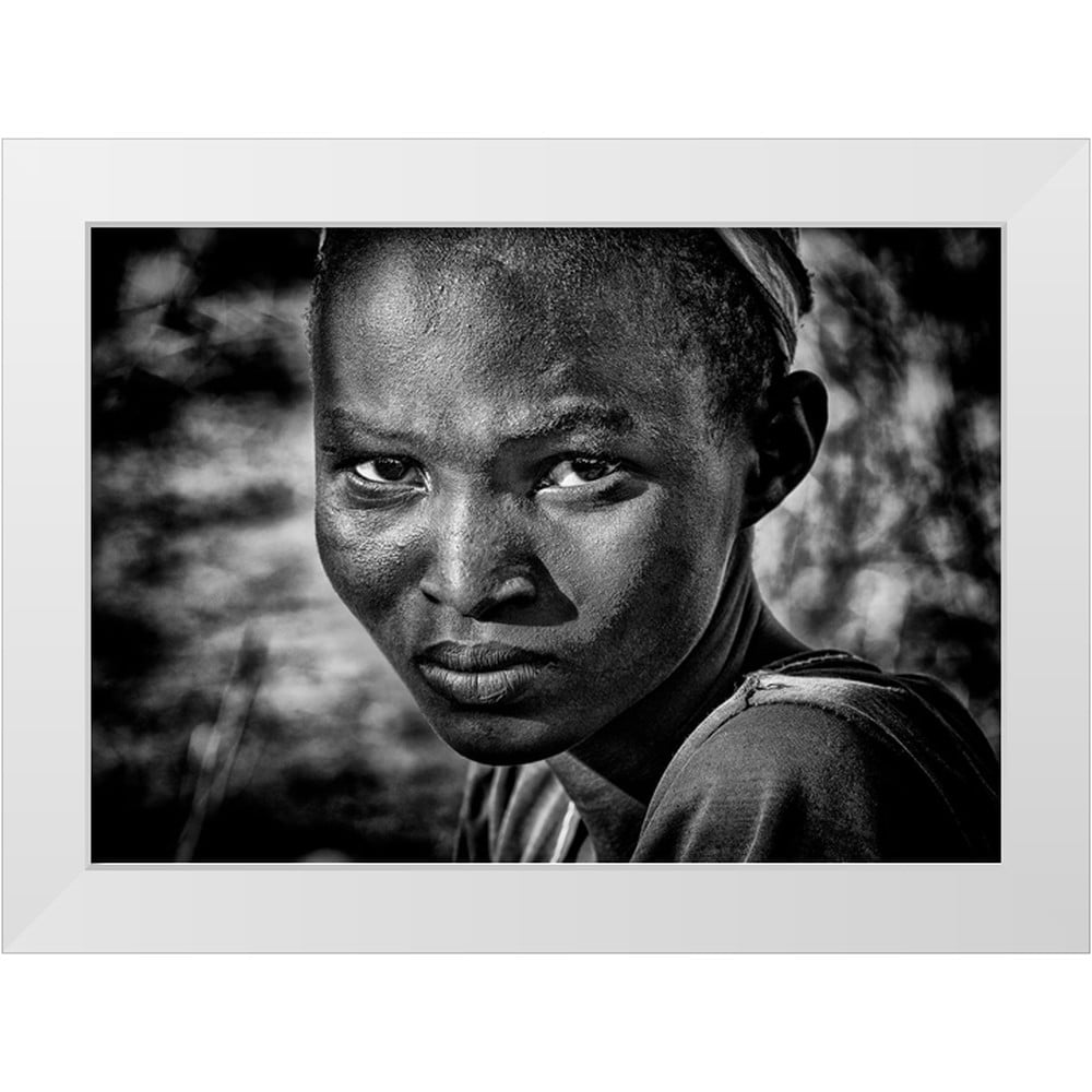 Inazio Kuesta, Joxe 24x18 White Modern Wood Framed Museum Art Print ...