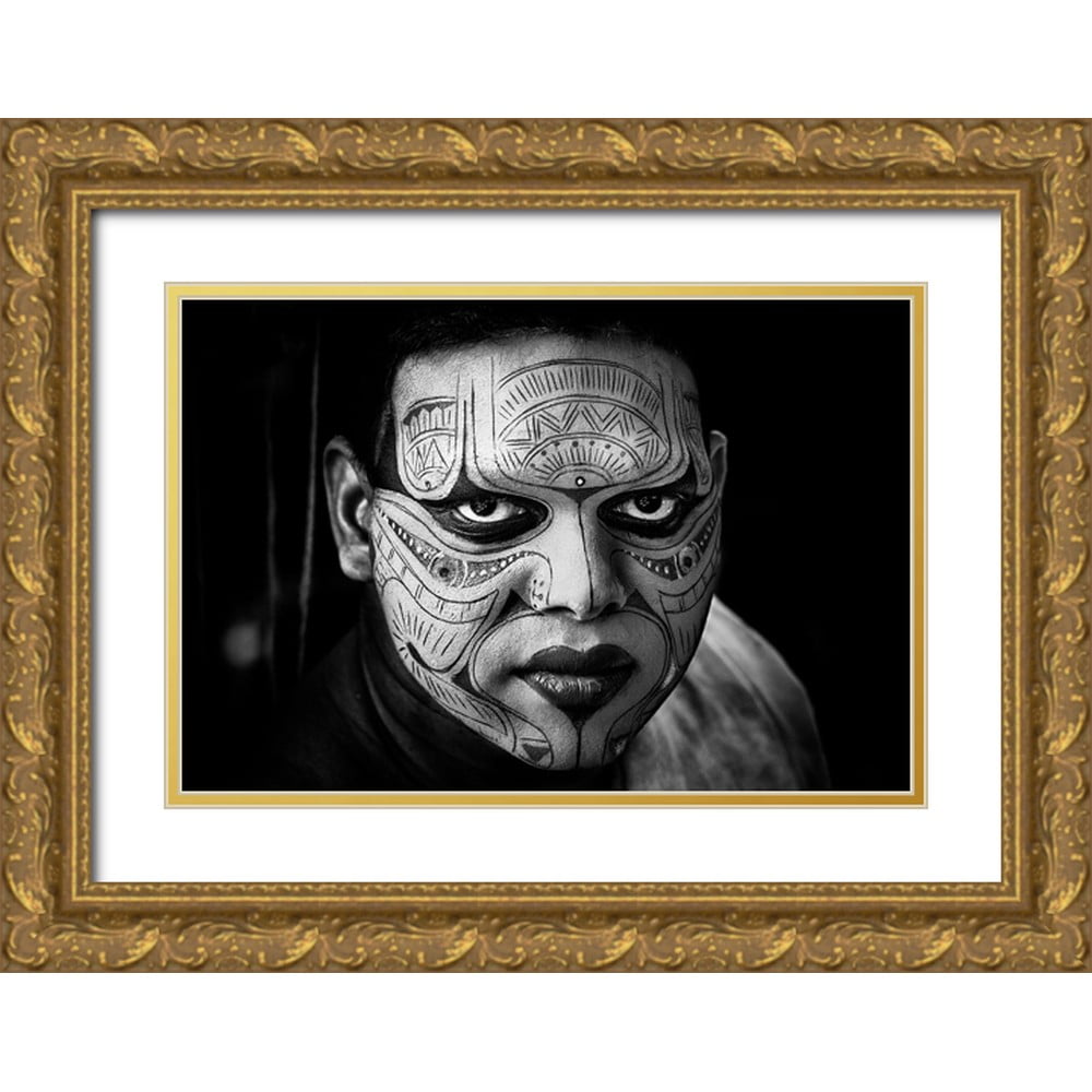 Inazio Kuesta, Joxe 32x23 Gold Ornate Wood Framed with Double Matting ...