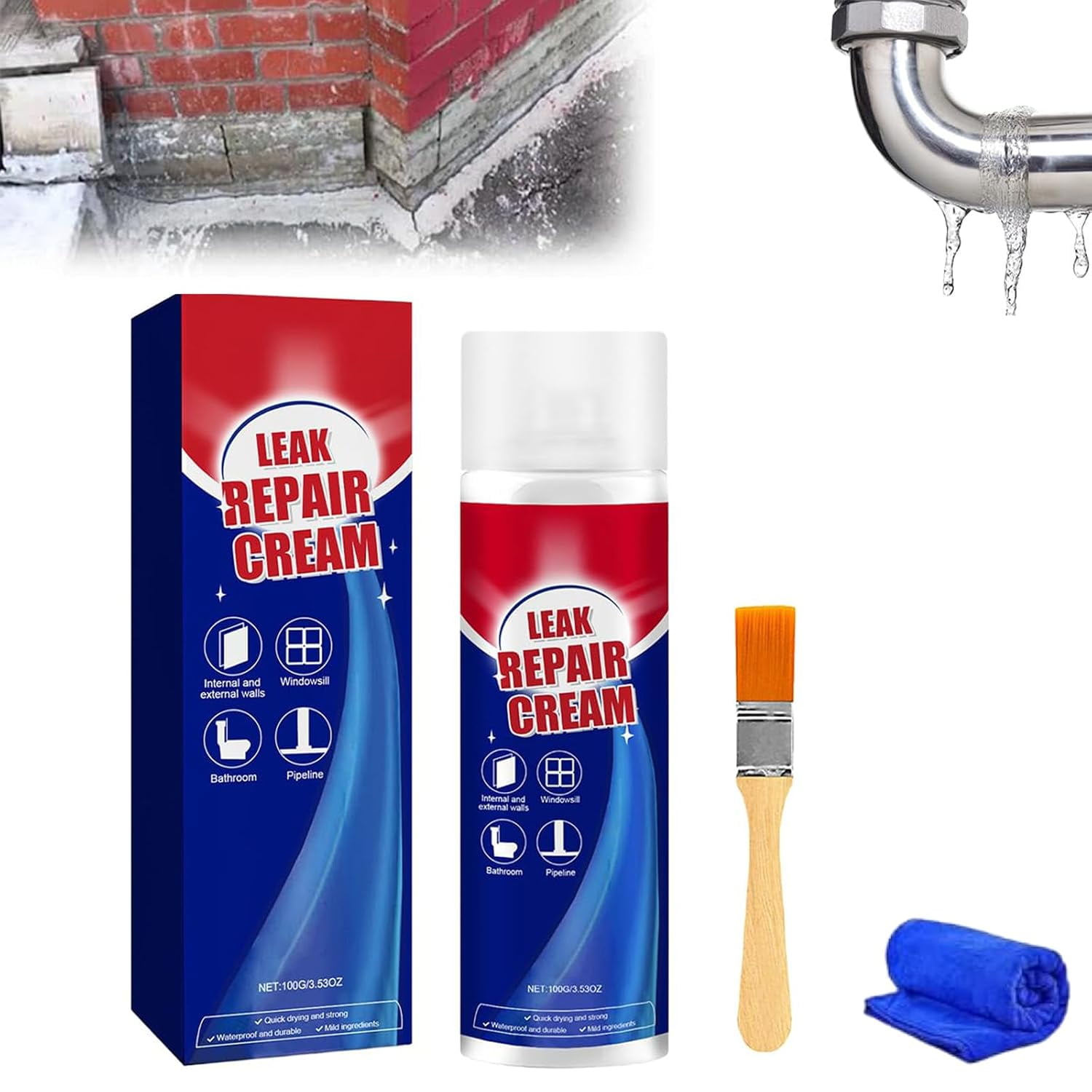 Inbuyus Leak Sealant Spray,Inbuyus Leak Repair Waterproof Sealant Spray ...