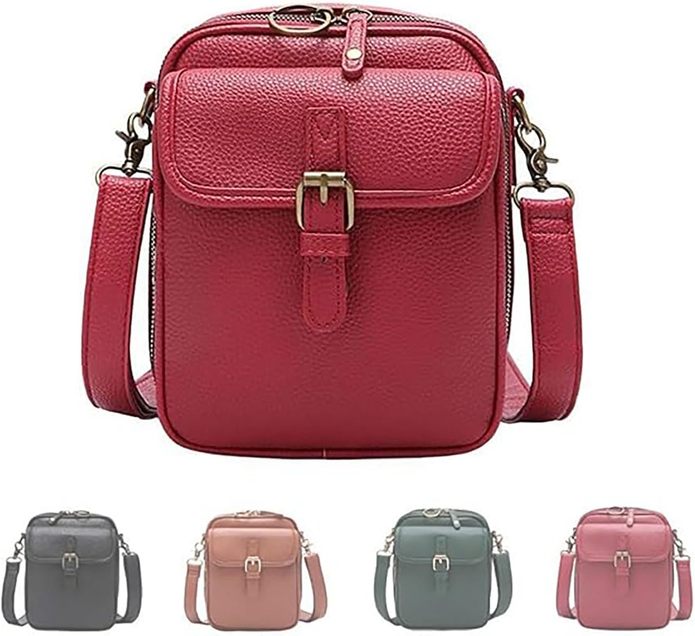 Inbuyus Vintage Large Capacity Messenger Bag, Inbuyus Messenger Bag ...