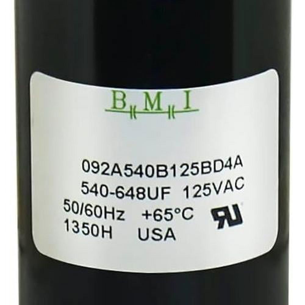 Inc. 11026 540-648 Microfarad Electrolytic Capacitor For Motor Starting ...