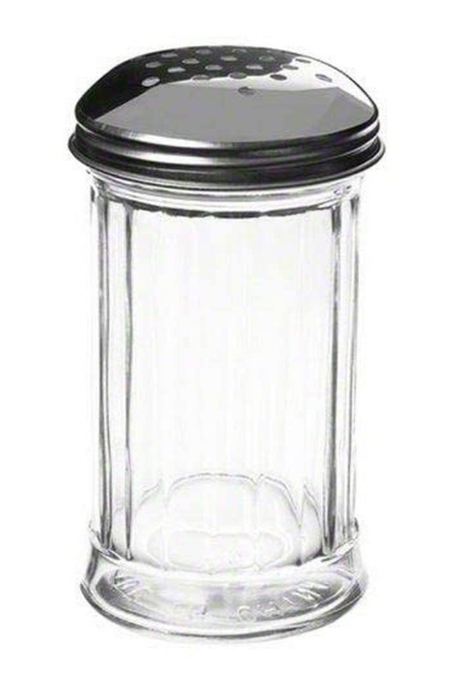 , Inc. GLA312 Glass 12 Oz Cheese Shaker with Stainless Steel Lid ...