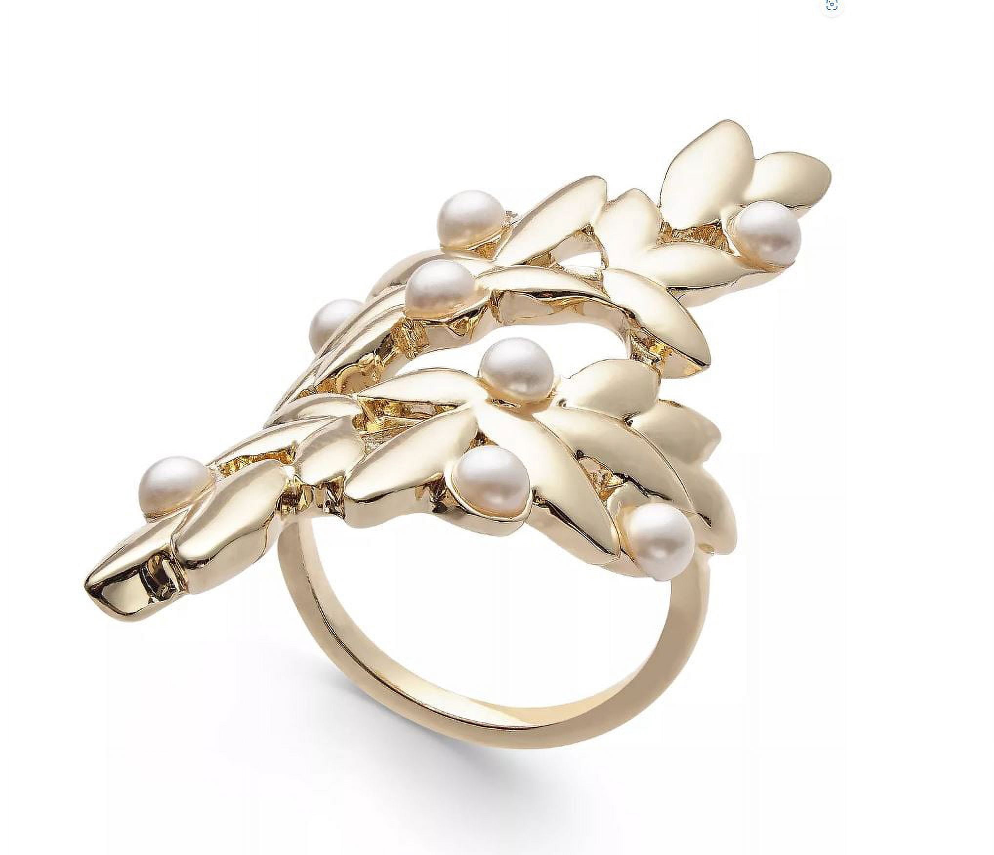 Inc International Concepts Womens Matte Wrap Around Ring (Gold-Tone ...