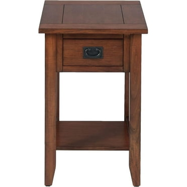 Alaterre Mission 2-Shelf End Table - Walmart.com