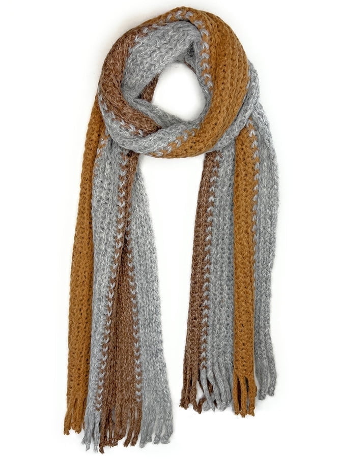 Inca Fashions - Chunky Knit Amberly Alpaca Scarf - Walmart.com