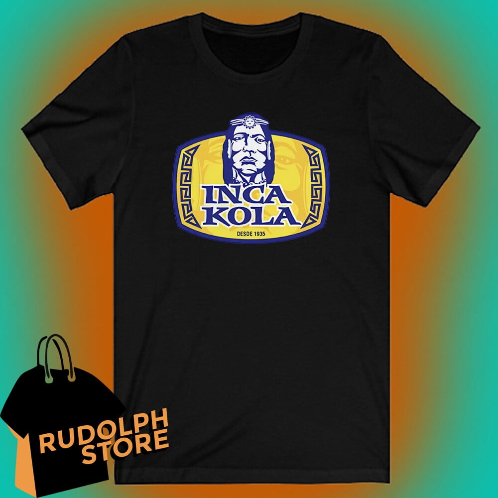 Inca Kola Soft Drink Men's Black T-shirt Size S to 5XL - Walmart.com