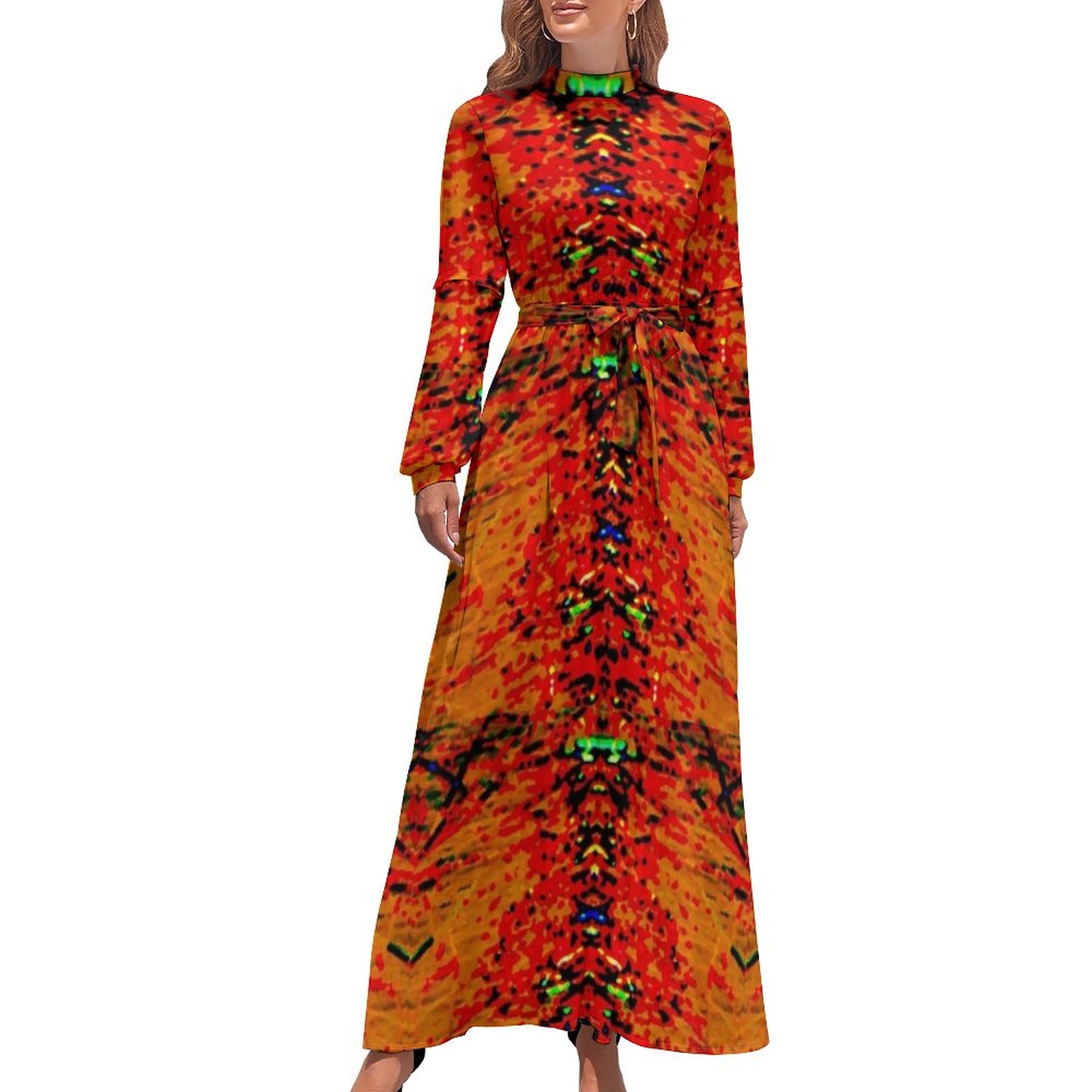 Inca Nature Long Dress Female dress Cocktail of dresses - Walmart.com