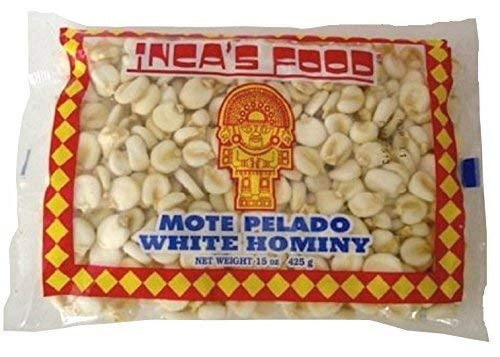 Inca's Food, Mote Pelado, MFF30 White Hominy, 15 Ounce - Walmart.com