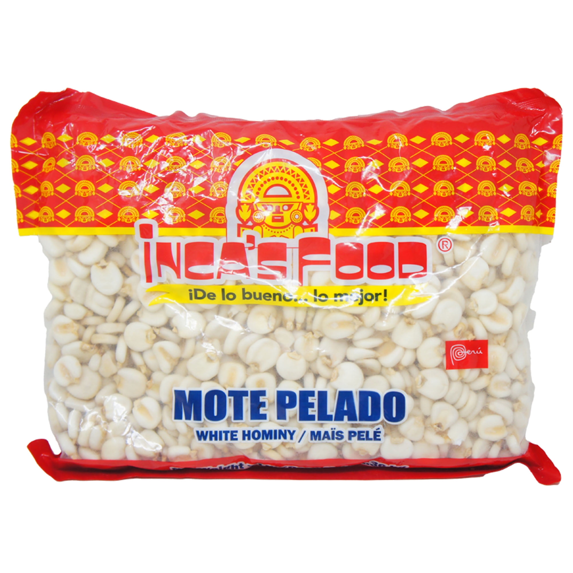Inca's Food Mote Pelado - White Hominy Corn - 3 LB - Walmart.com
