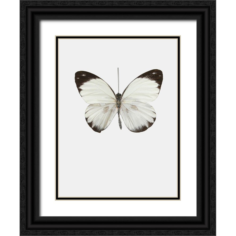 Incado 19x24 Black Ornate Wood Framed with Double Matting Museum Art ...